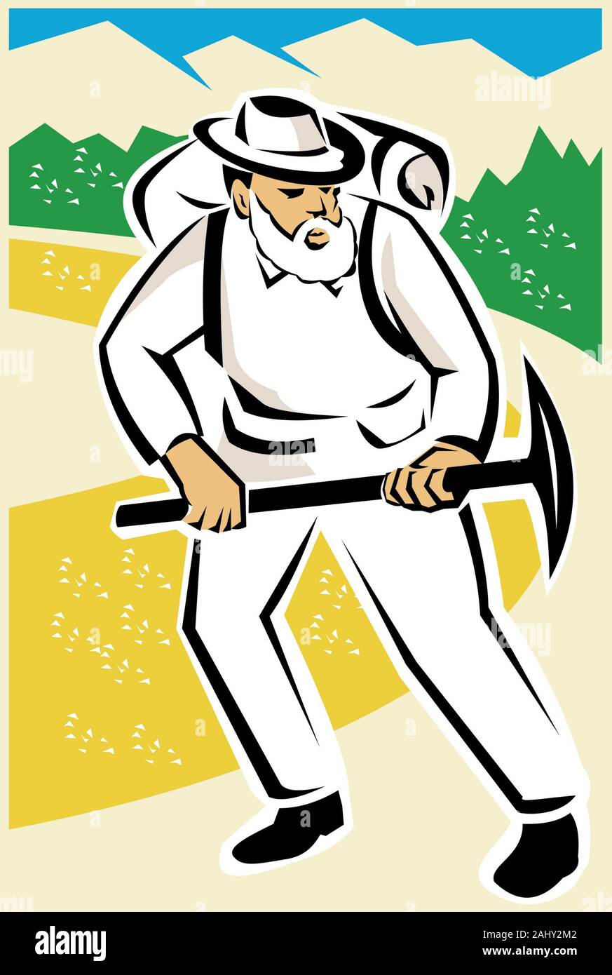 Old Style Miner High Resolution Stock Photography and Images - Alamy