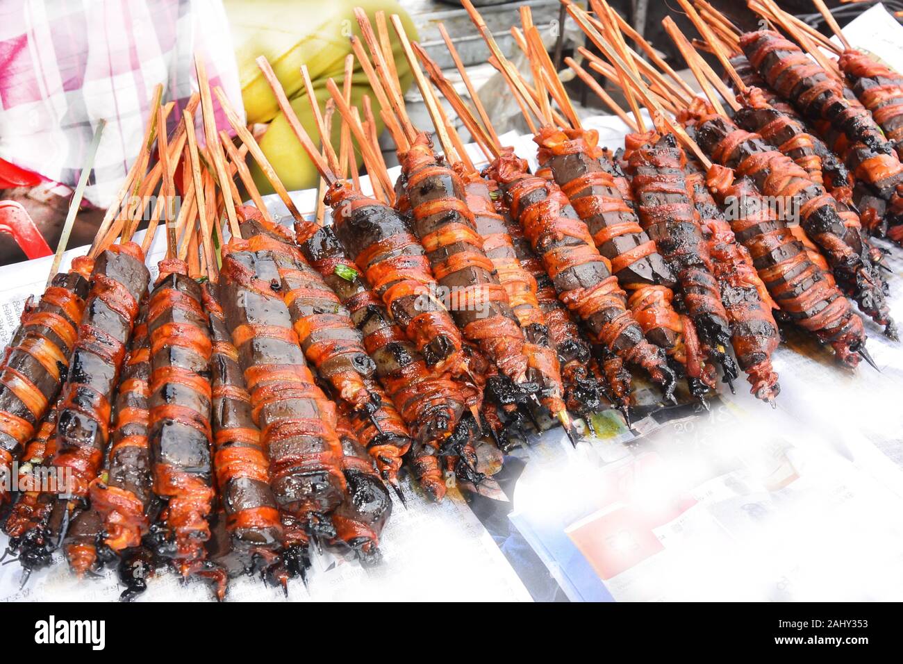 Pig in stick hi-res stock photography and images - Alamy
