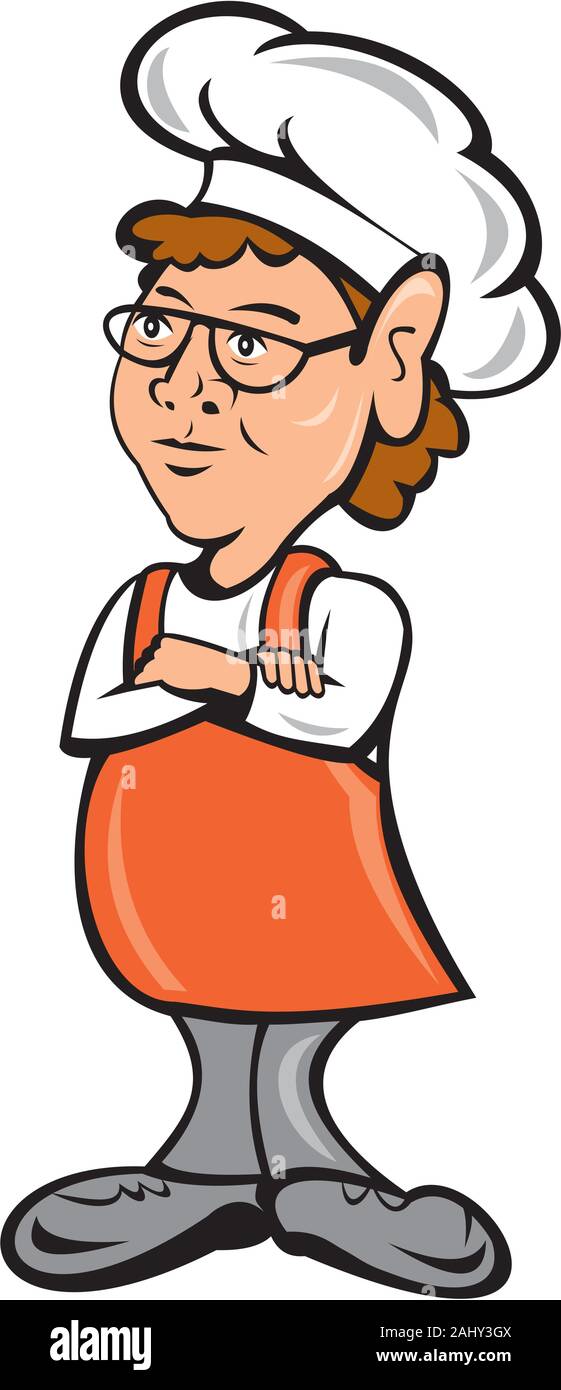 Female cartoon chef Cut Out Stock Images & Pictures - Alamy