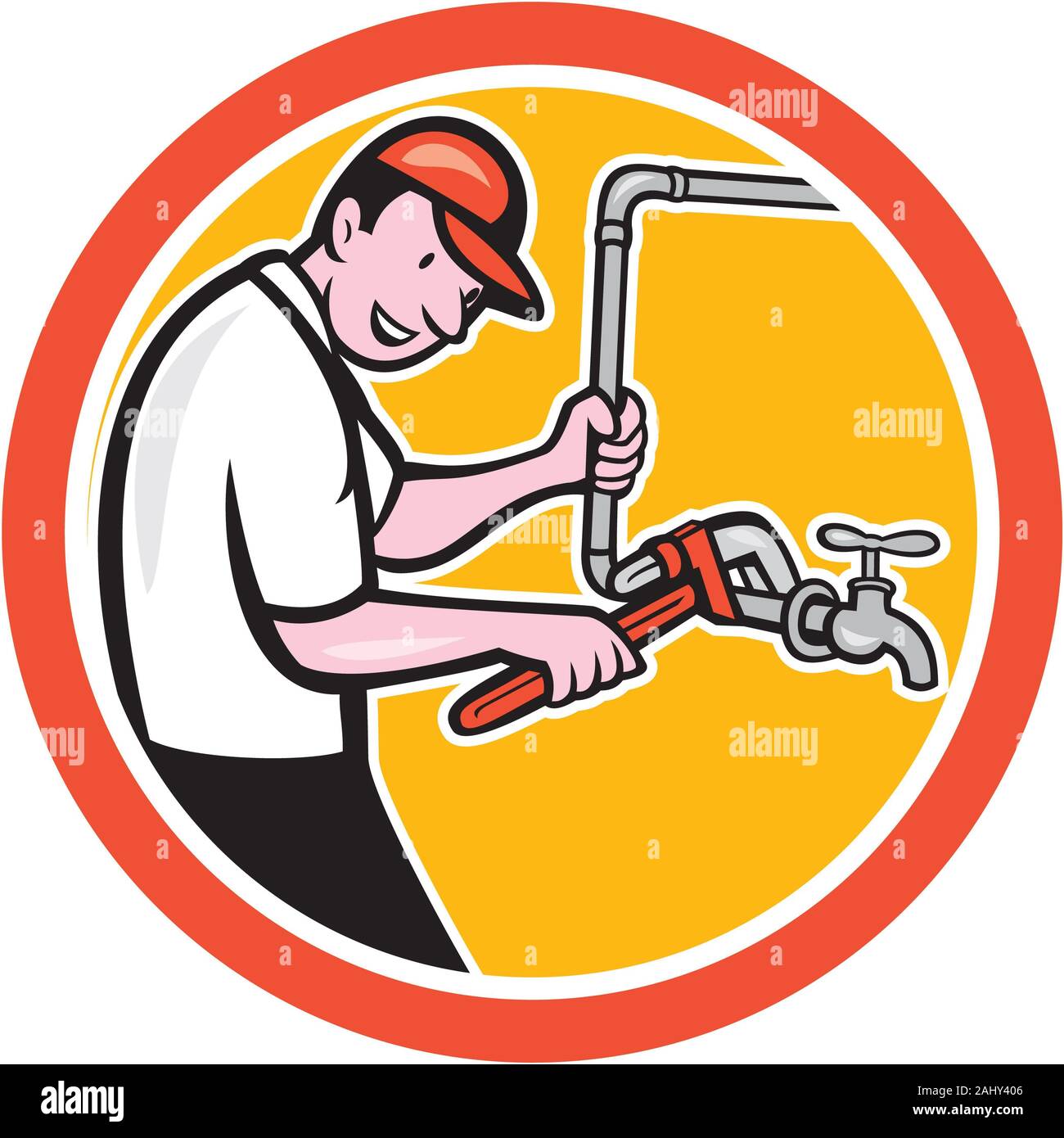 Pipe cartoon hi-res stock photography and images - Alamy