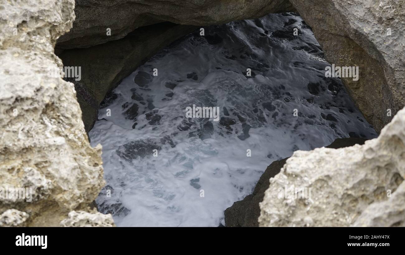 Malta Gozo island trip by ferry and Azure Window Ruins Stock Photo - Alamy