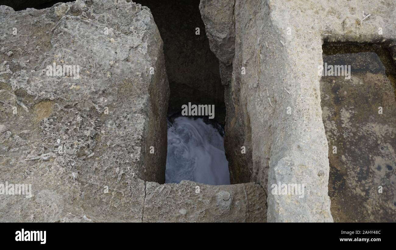 Malta Gozo island trip by ferry and Azure Window Ruins Stock Photo - Alamy