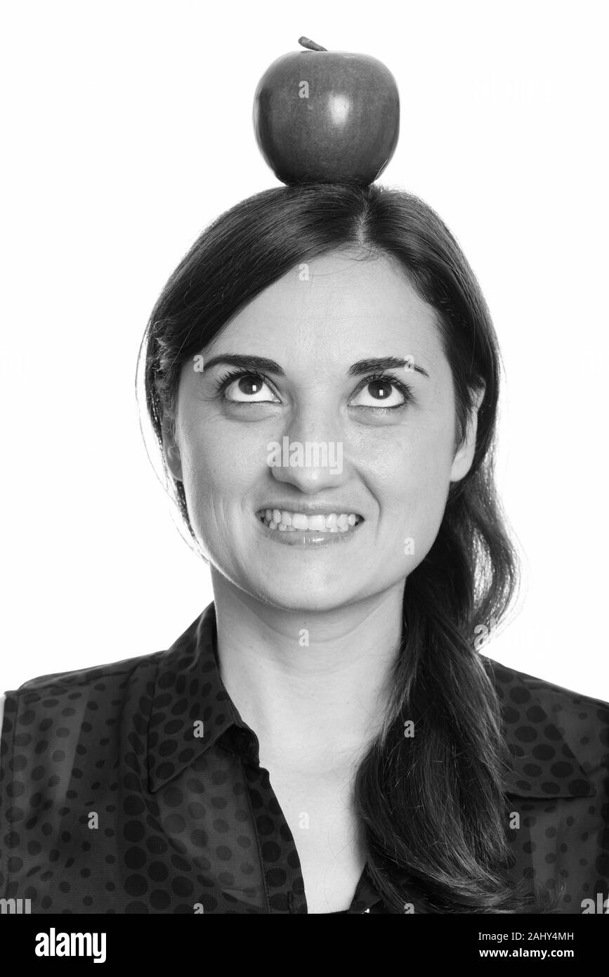 Apple top Black and White Stock Photos & Images - Alamy