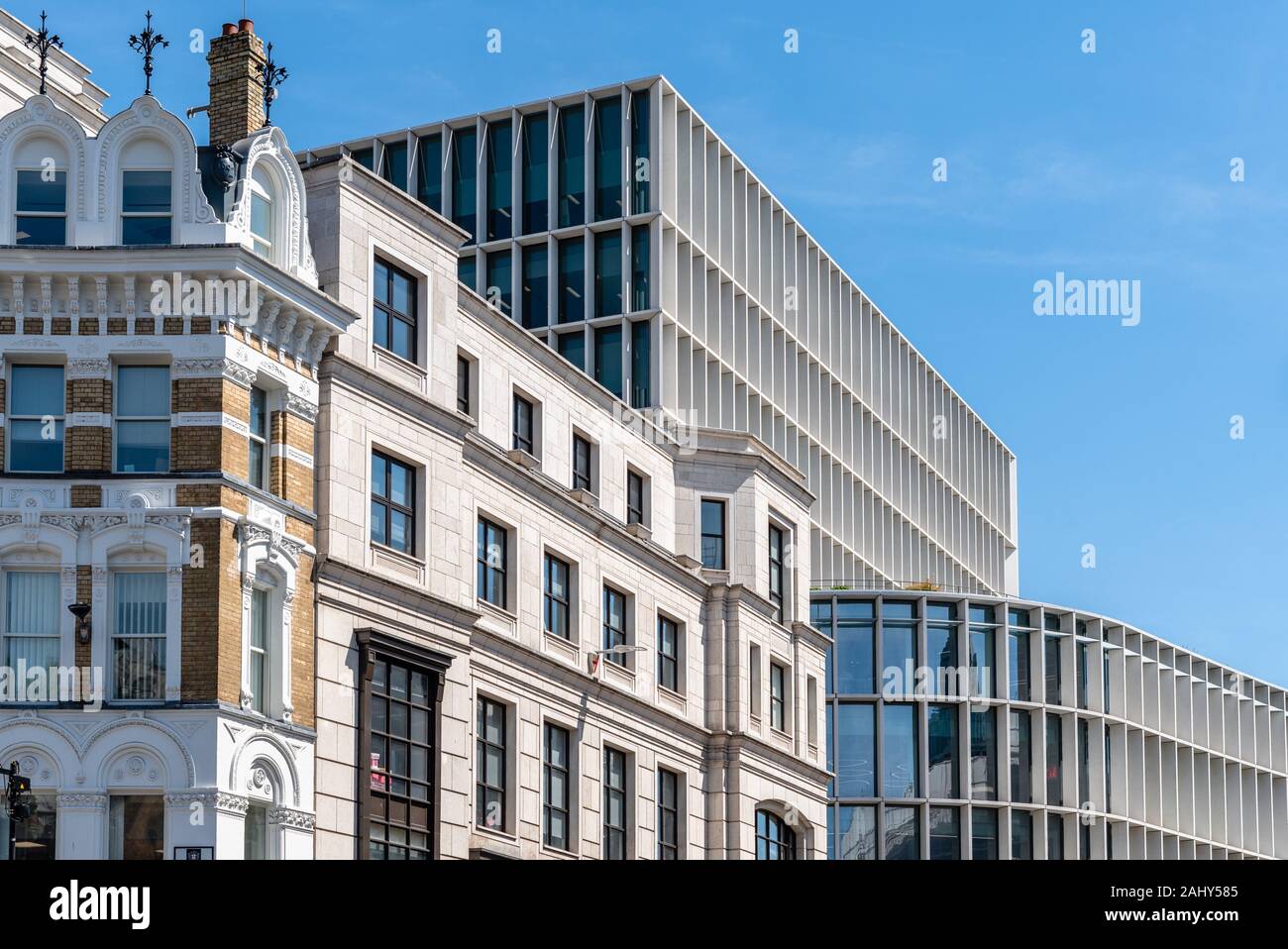 London city low angle hi-res stock photography and images - Alamy