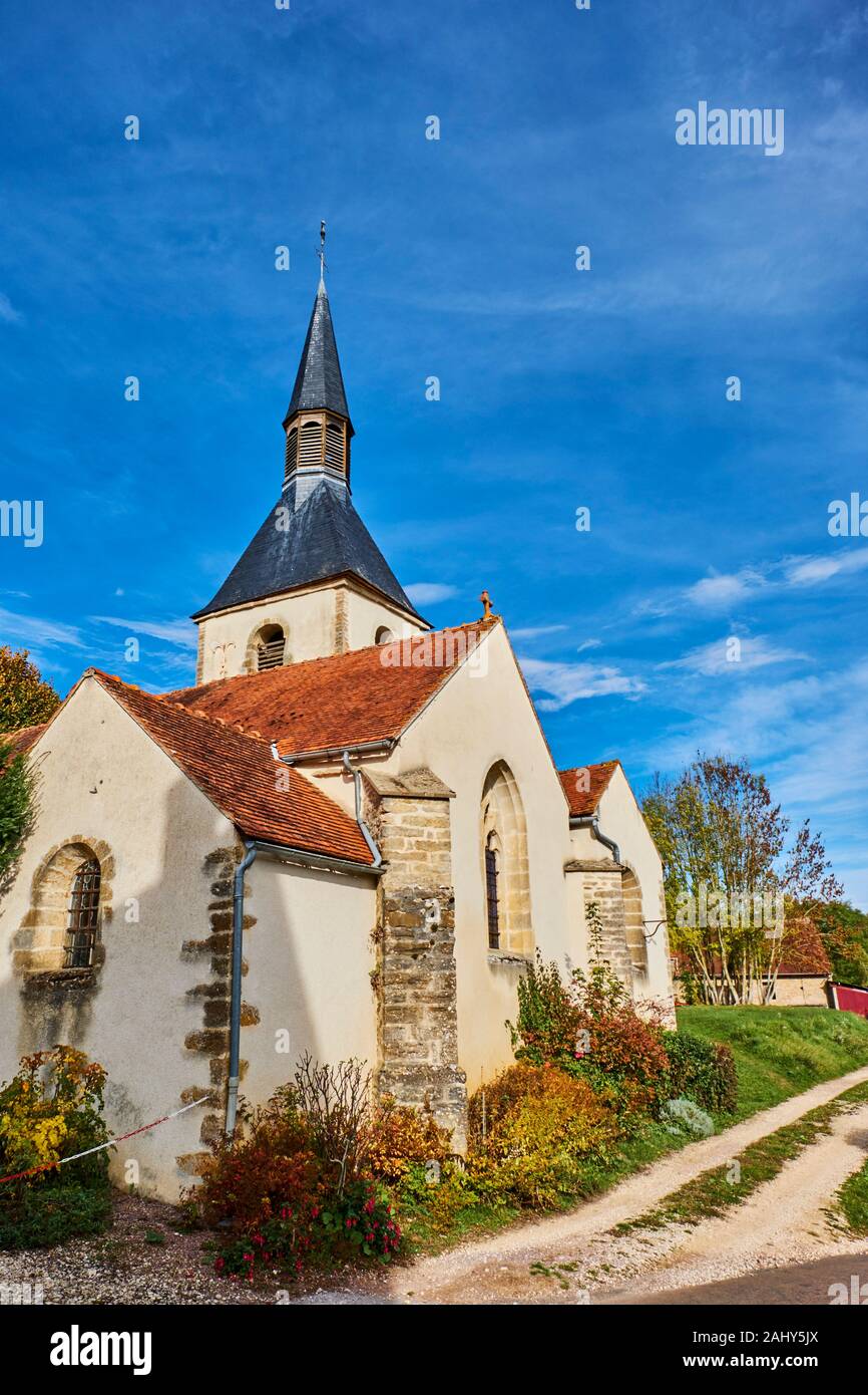 France, Côte d'Or, Sainte Colombe village Stock Photo - Alamy