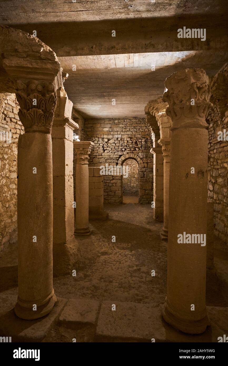 France, Côte-d'Or, Flavigny-sur-Ozerain, anise sweet shop Stock Photo ...