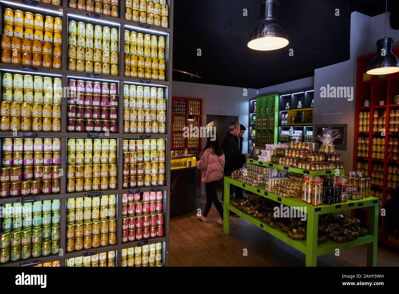 France, Côte d'Or, Beaune, Fallot mustard factory Stock Photo - Alamy