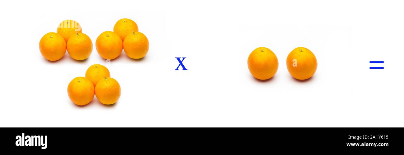 Math problems of simple multiplications with fruits, multiply with ...