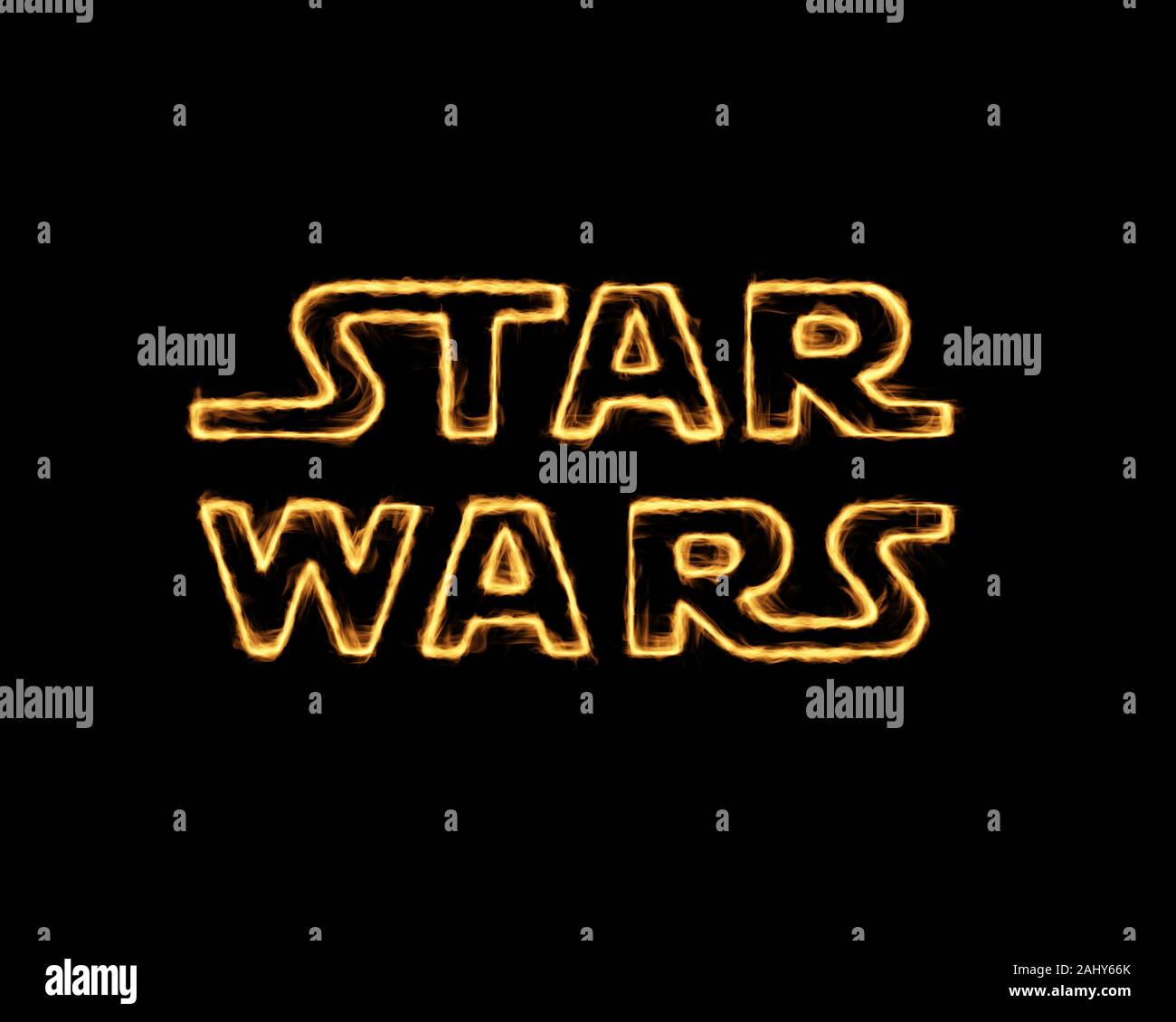 Star burning fire flames symbol hi-res stock photography and images - Alamy