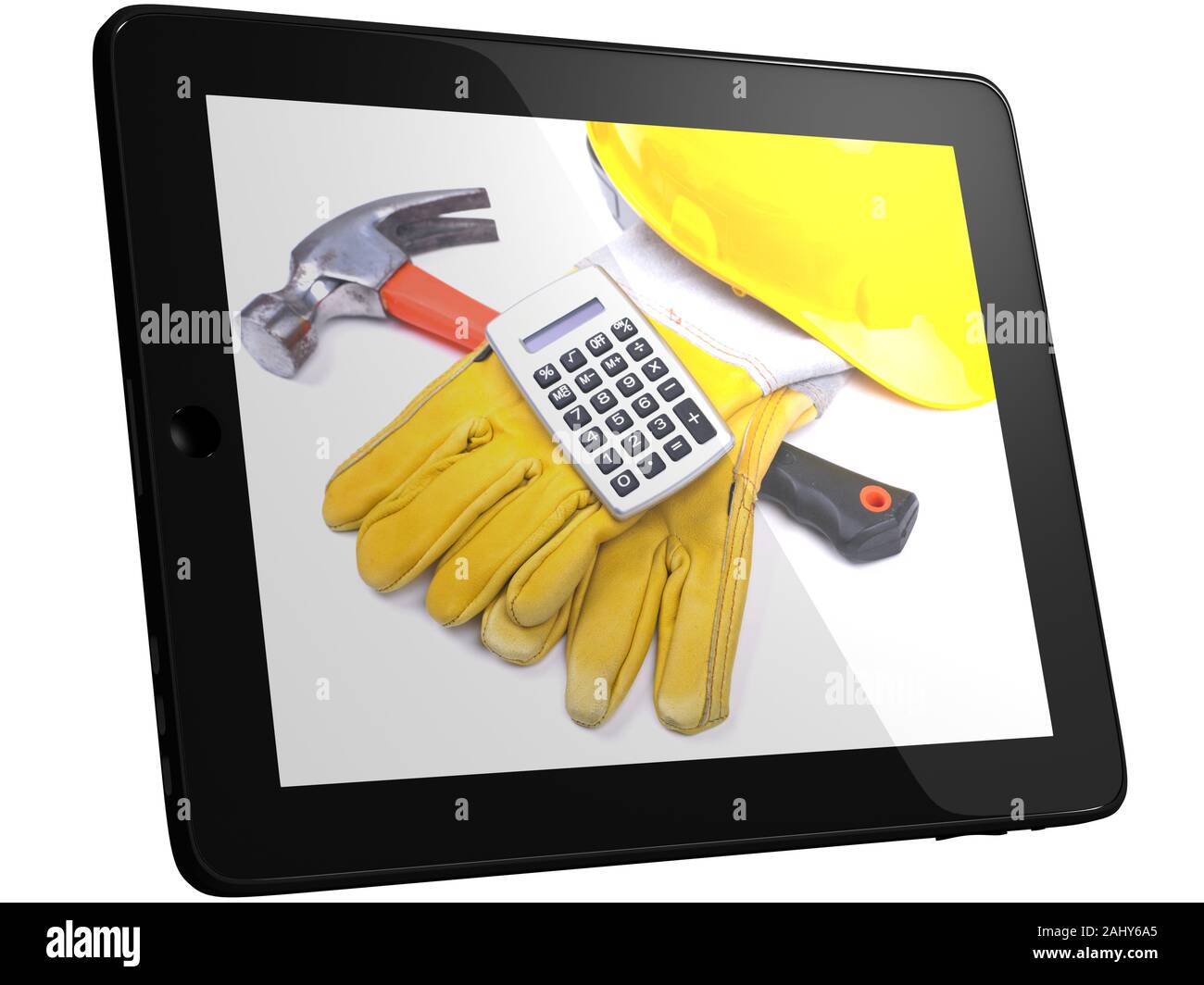 Calculating tool Cut Out Stock Images & Pictures - Alamy