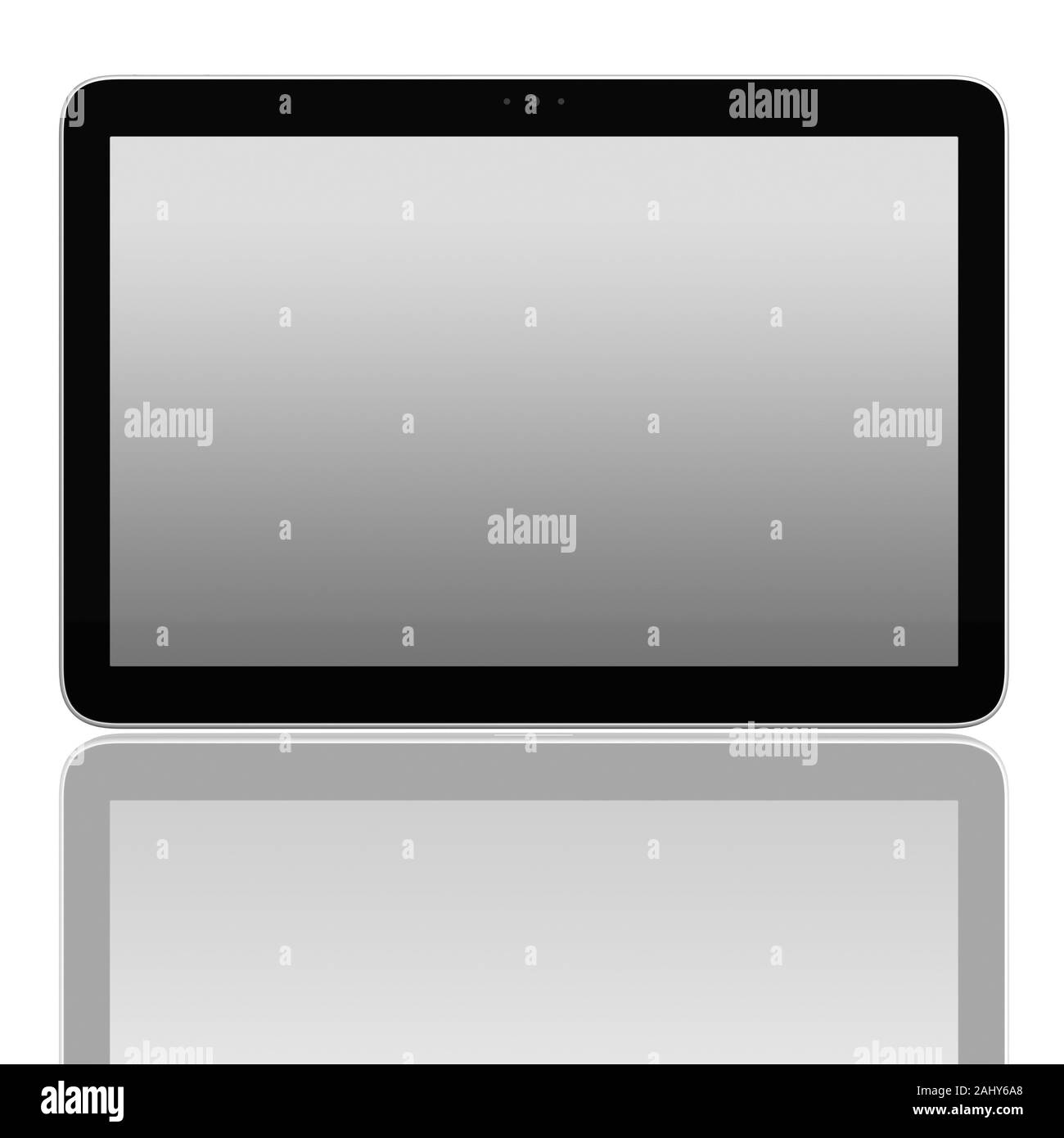 3d laptop computer blank screen Black and White Stock Photos & Images ...