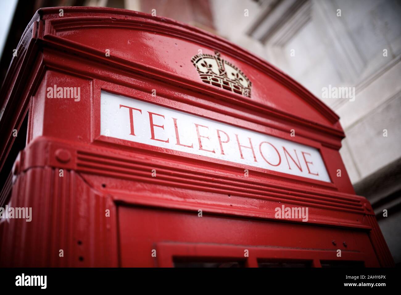 Traditional telephone box detail hi-res stock photography and images ...