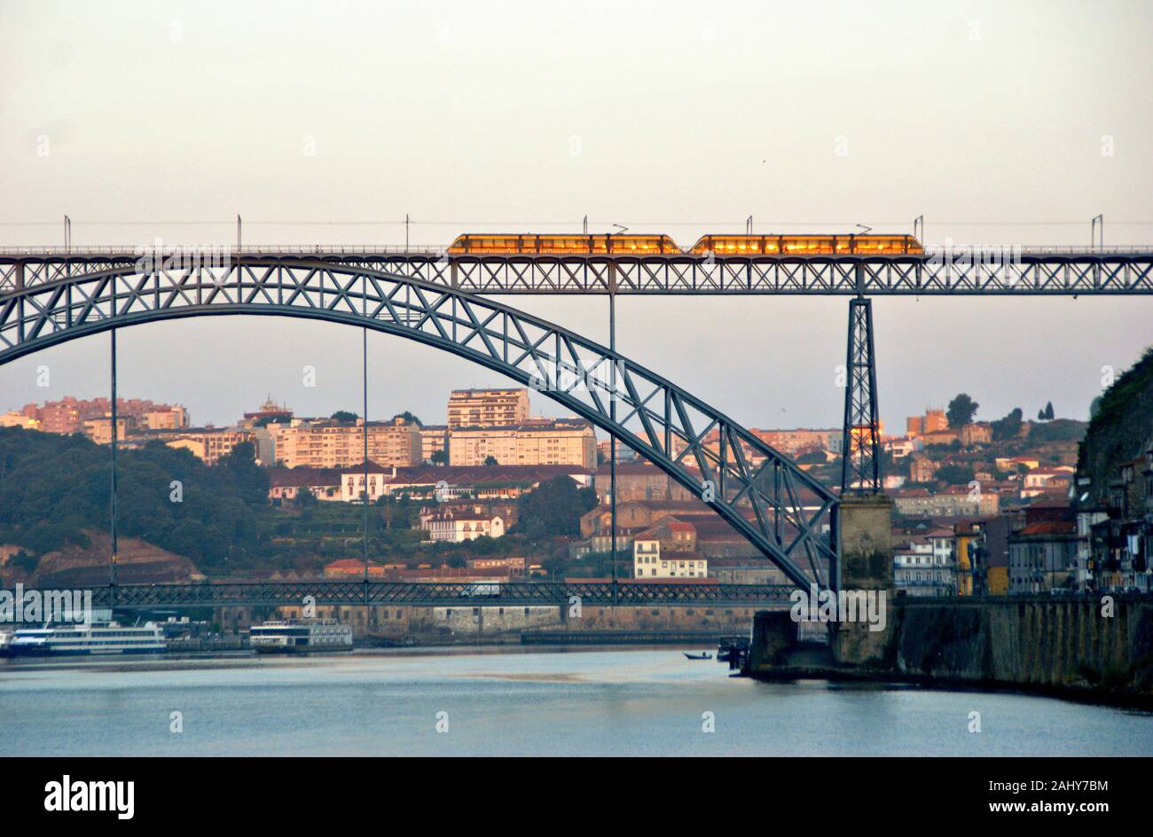 Blue metro bridge hi-res stock photography and images - Alamy