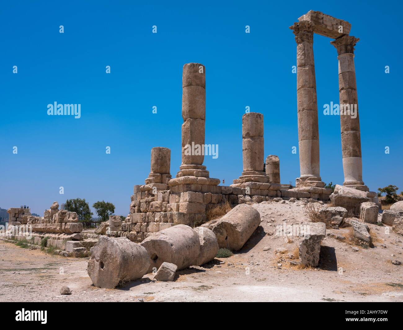 Citadel architecture in amman hi-res stock photography and images - Alamy