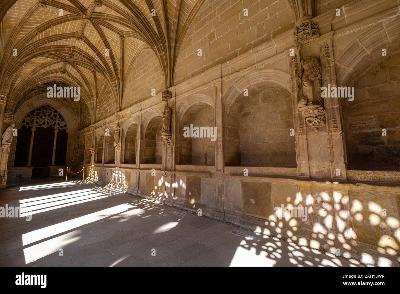 Monasterio De Santa Maria La Real De Najera High Resolution Stock ...