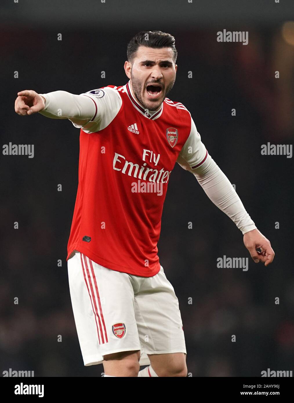 Arsenal's Sead Kolasinac Stock Photo - Alamy