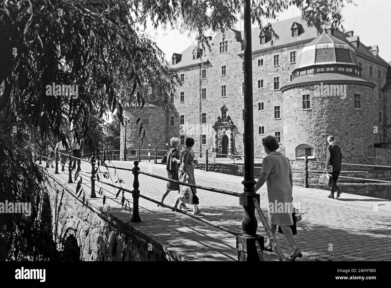Schloss Örebro, 1969. Örebro castle, 1969 Stock Photo - Alamy