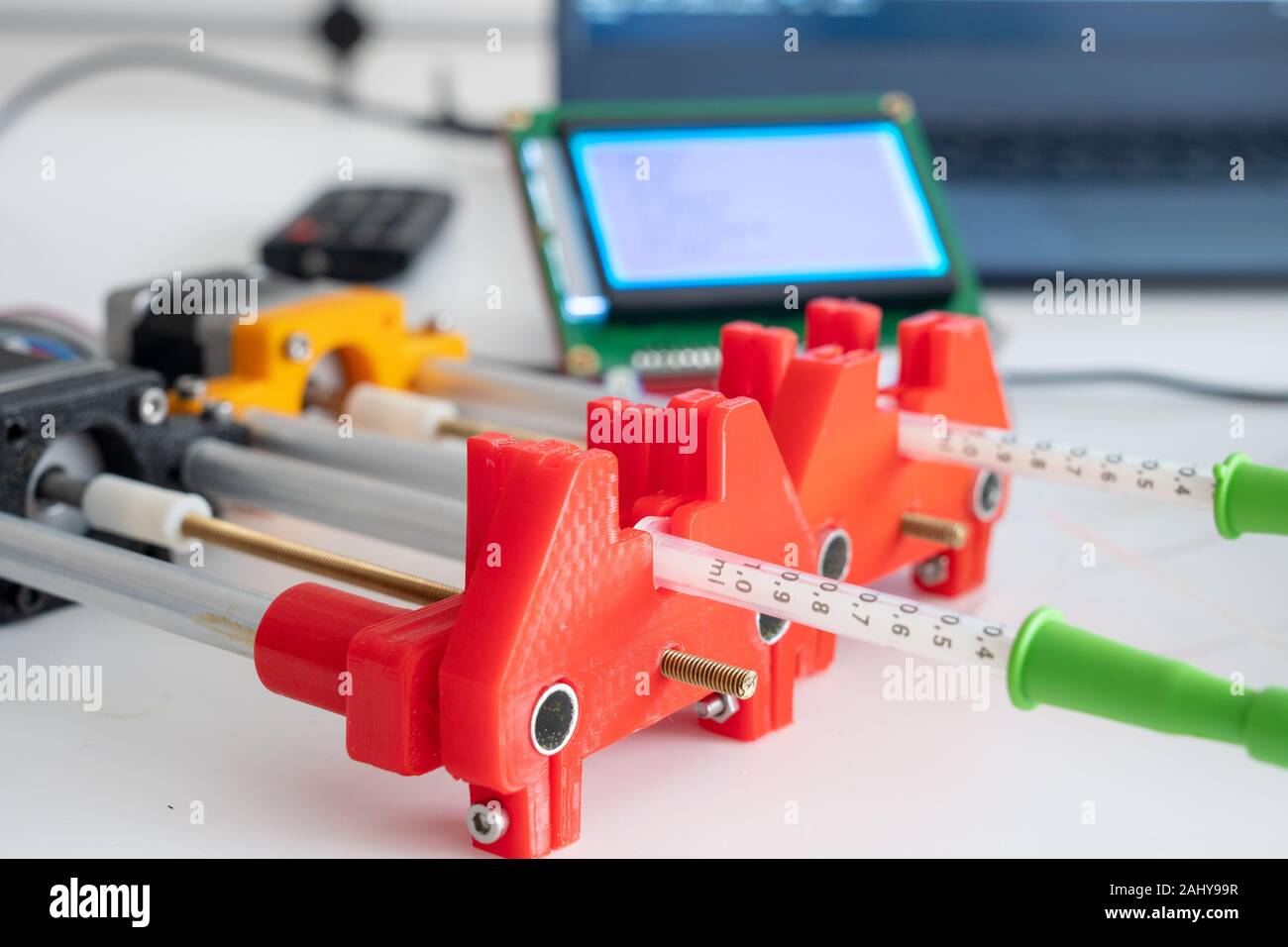 Automatic dose syringe hi-res stock photography and images - Alamy