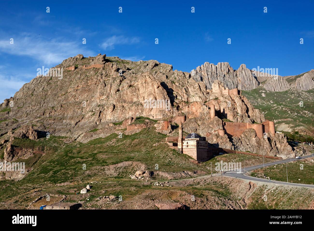 Ishak Pasha Palace Stock Photo - Alamy