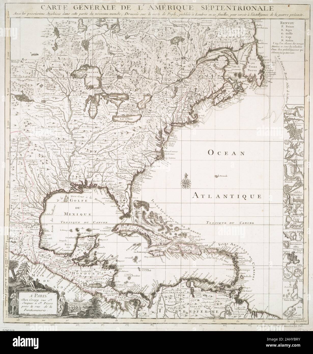 1743 world map hi-res stock photography and images - Alamy