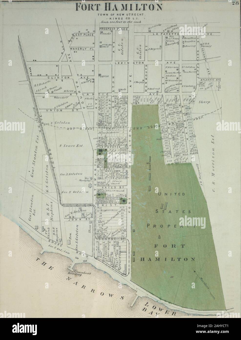 Map of comstock new york hi-res stock photography and images - Alamy