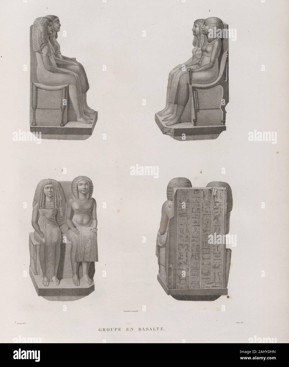 Description Of Egypt Engraving High Resolution Stock Photography and ...
