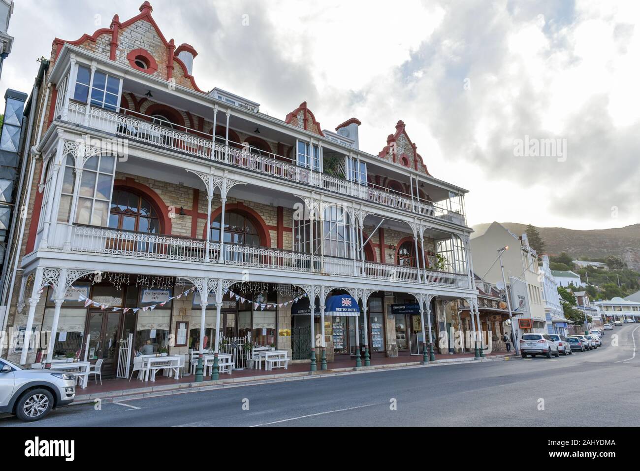 Simon's Town is a historical place in Cape Town, South Africa Stock ...