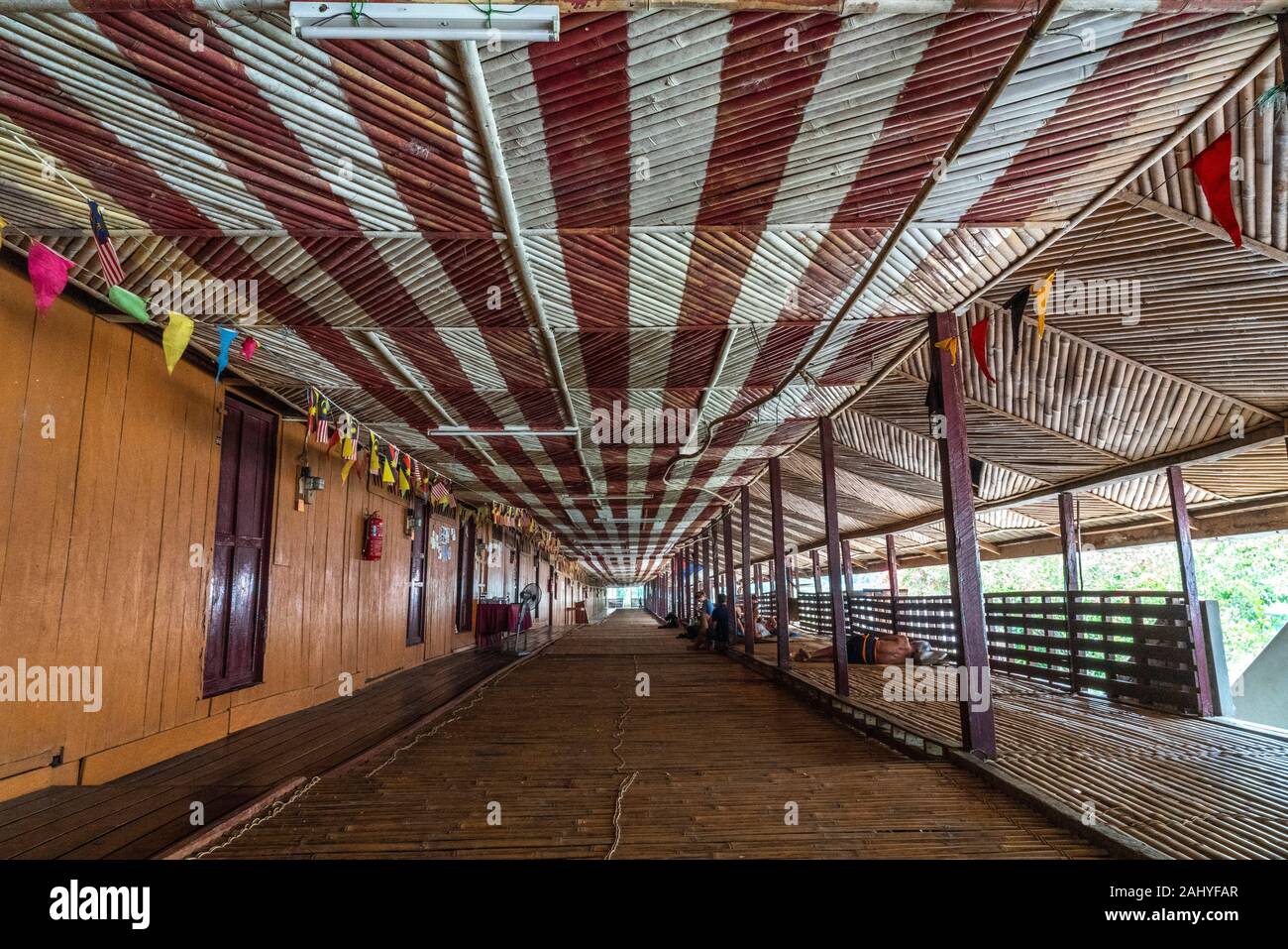 Sarawak longhouse hi-res stock photography and images - Alamy