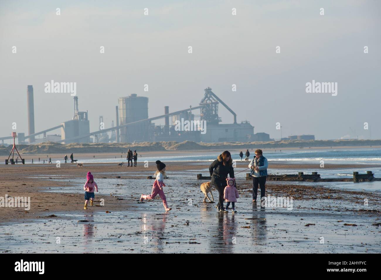 Coatham beach hi-res stock photography and images - Alamy
