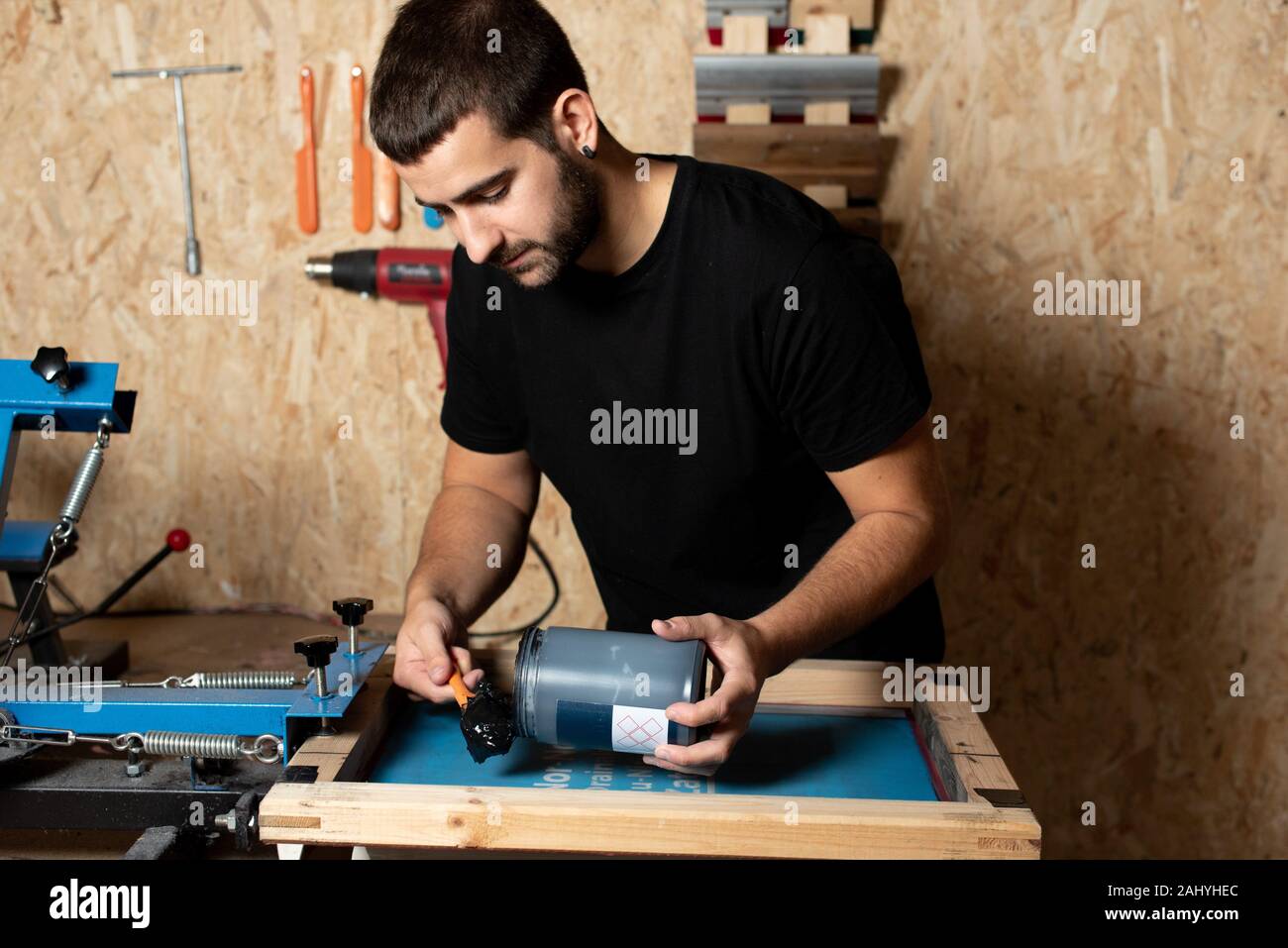 Human printing hi-res stock photography and images - Alamy