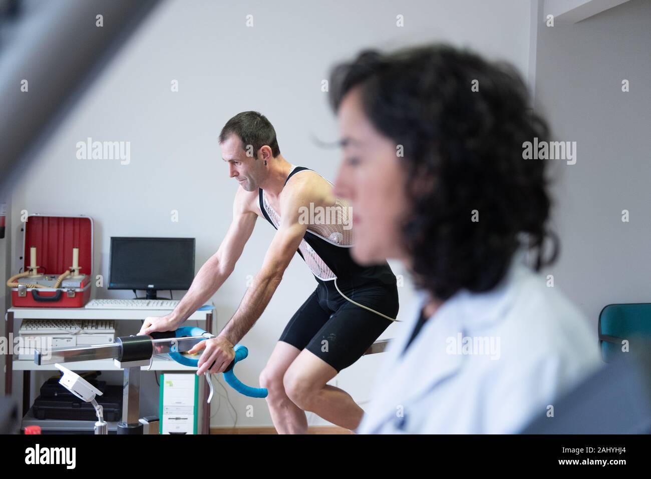 Exercise Electrocardiogram High Resolution Stock Photography and Images ...
