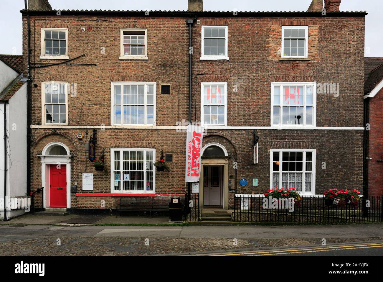 The World of James Herriot museum, Kirkgate, Thirsk town, North ...