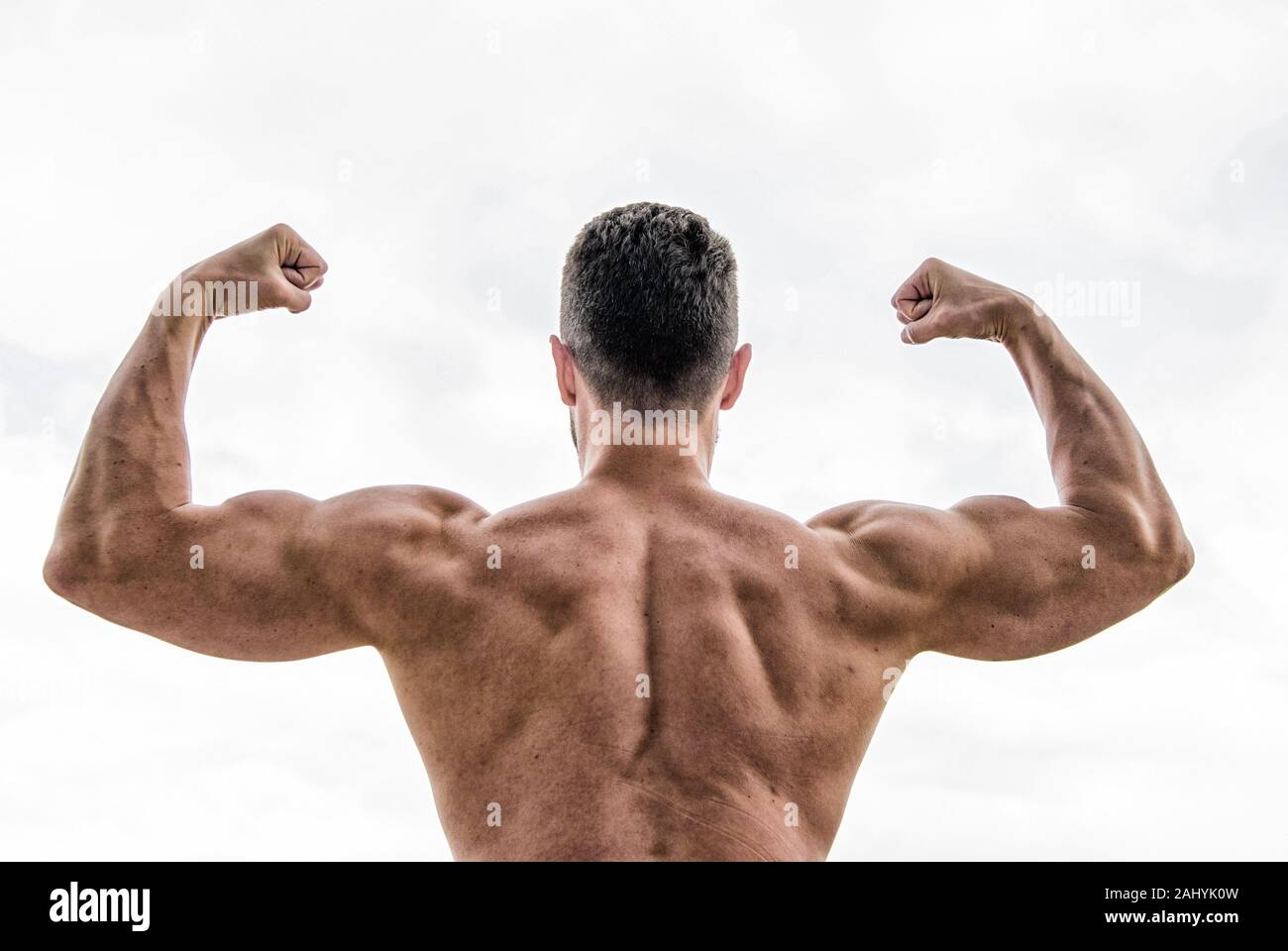 Achieve success. Successful athlete. Victory and success. Champion and ...