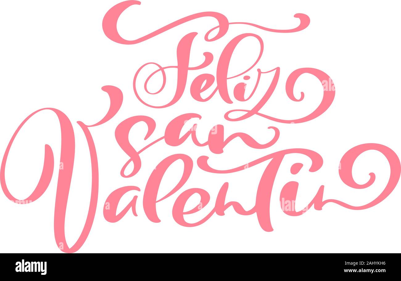 Feliz san valentin Cut Out Stock Images & Pictures - Alamy