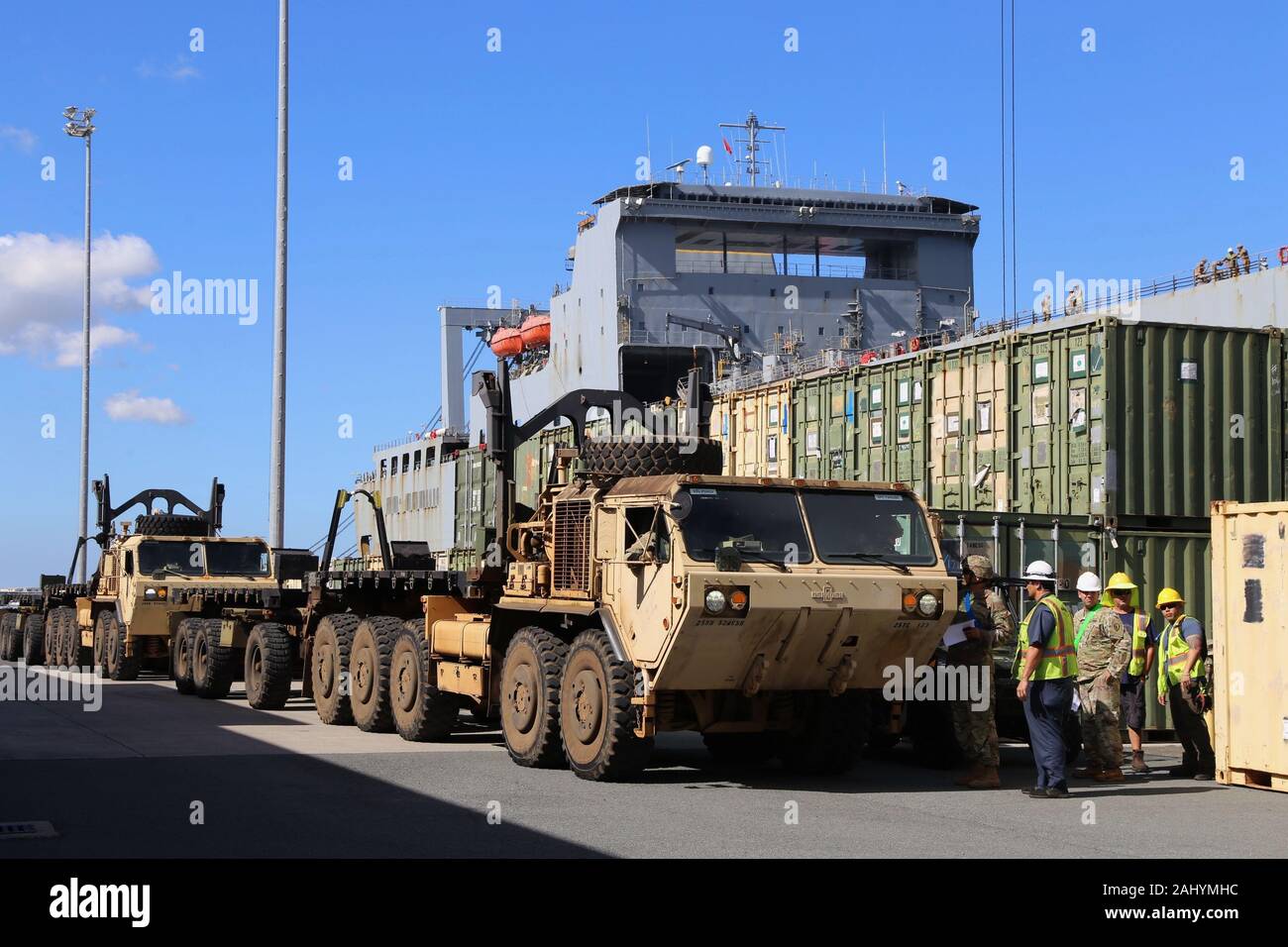 NAVSUP FLC Pearl Harbor’s Ocean Terminal Division collaborated with 165 ...