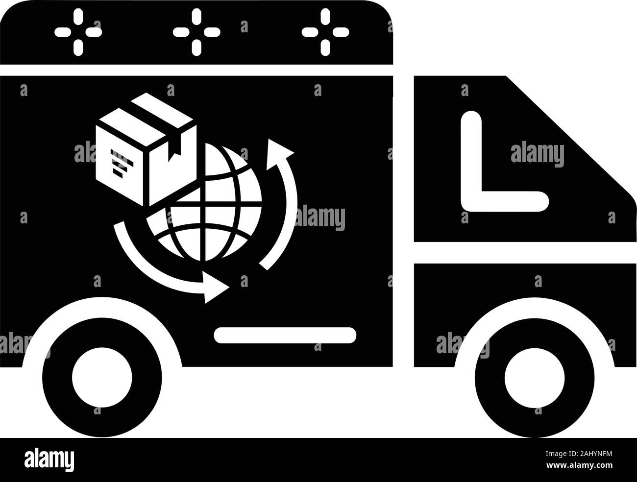 Worldwide delivery icon, international shipping Stock Vector Image ...