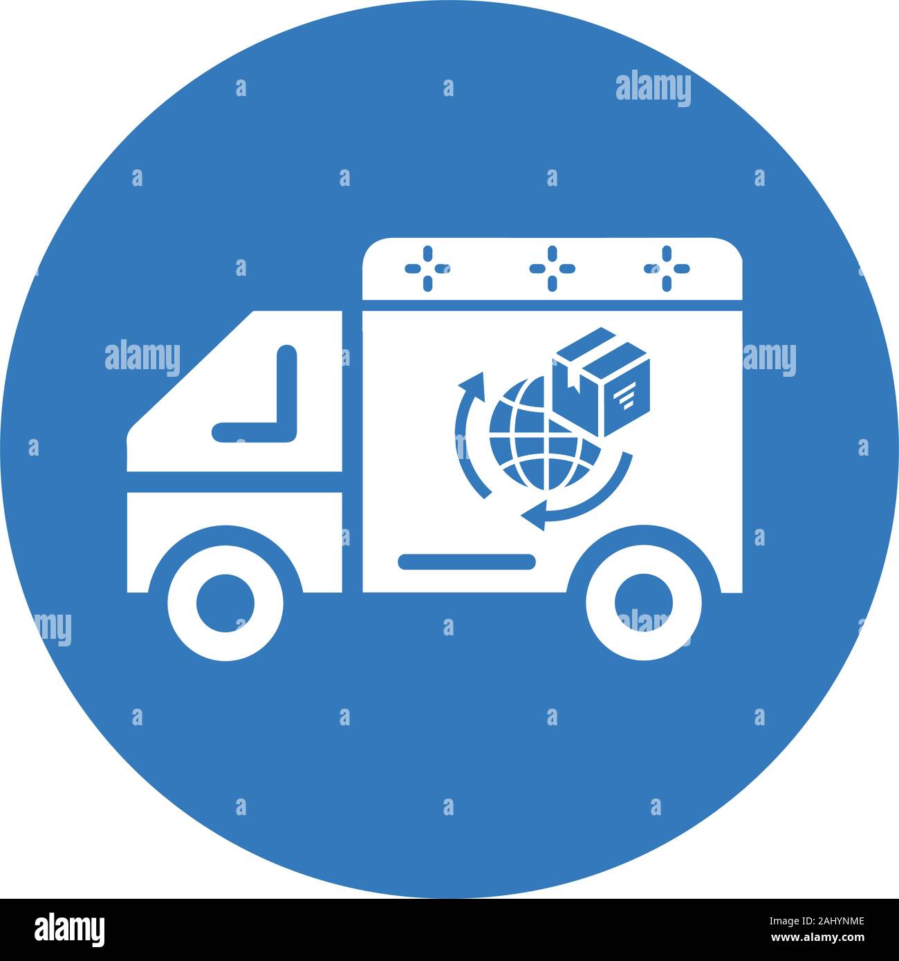 Worldwide delivery icon, international shipping Stock Vector Image ...