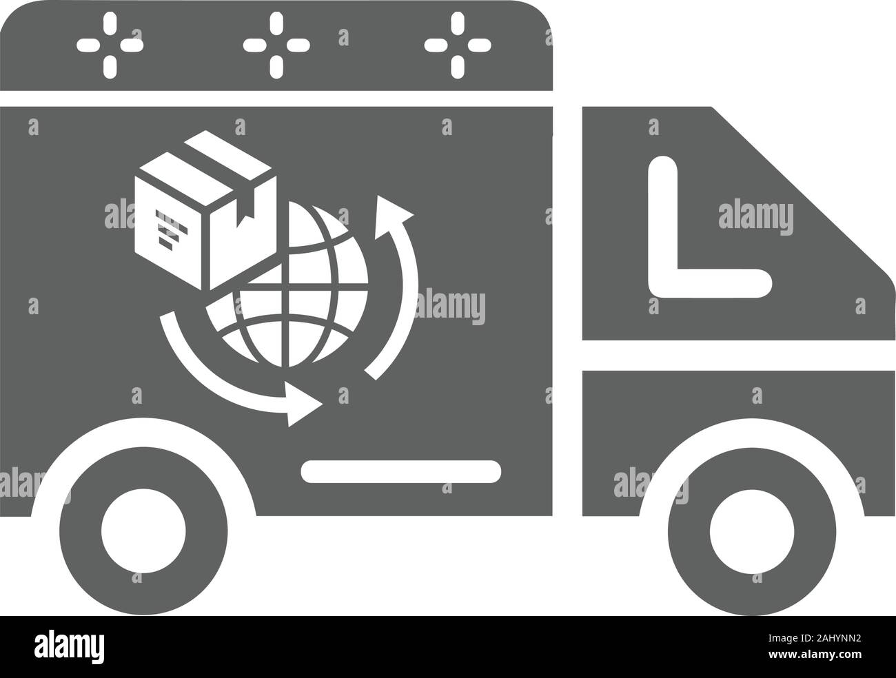 Worldwide delivery icon, international shipping Stock Vector Image ...