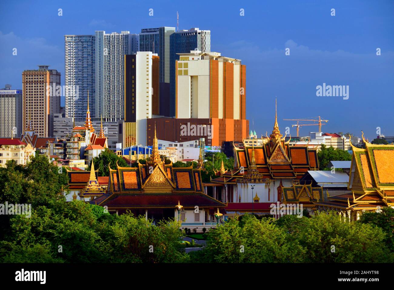 Phnom penh city view hi-res stock photography and images - Alamy