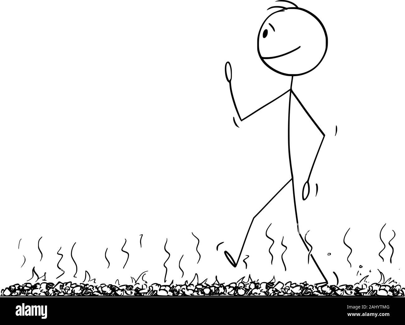 Stick Man Walking Left