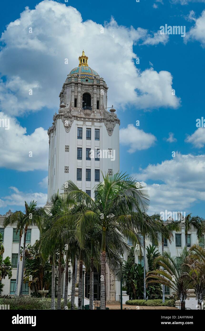 Beverly Hills City Hall Stock Photo - Alamy