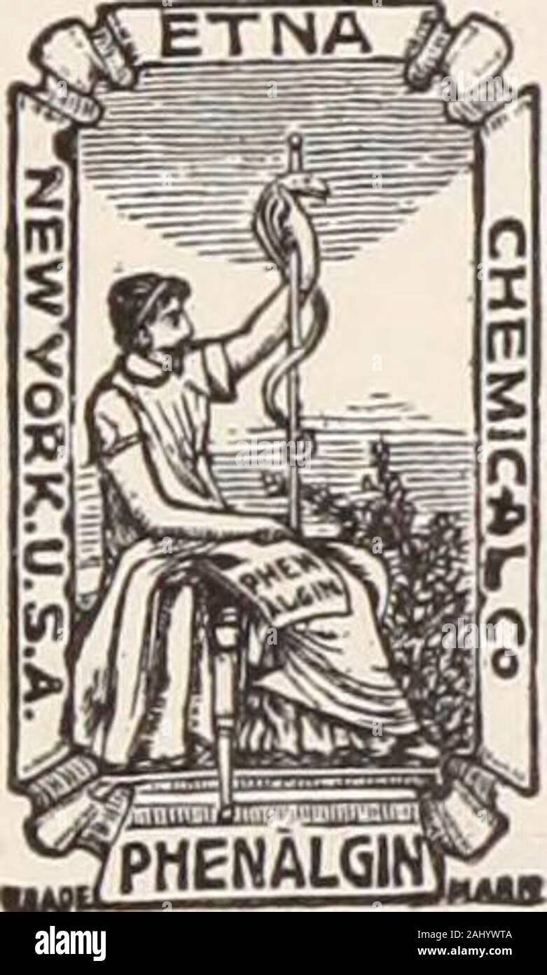 Pediatrics. . For the Relief of PAIN the logical supplanter of opium ...