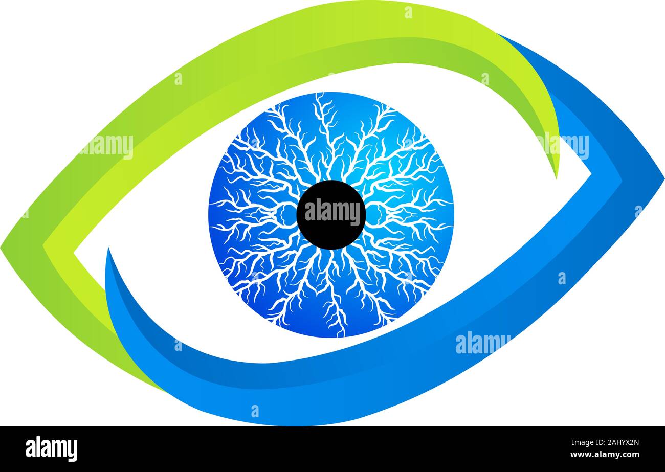 Eye logo Cut Out Stock Images & Pictures - Alamy