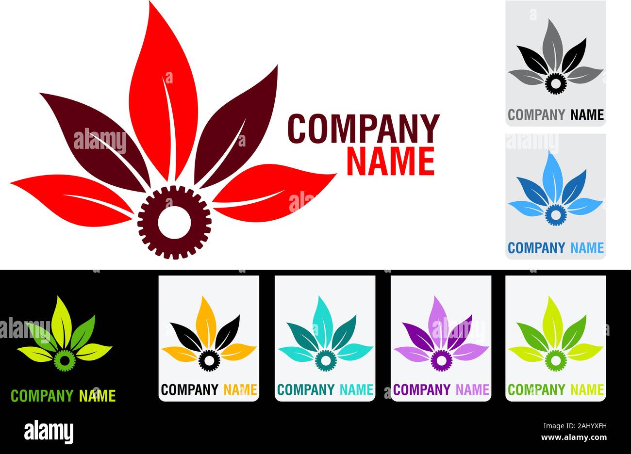 Stylish logo hi-res stock photography and images - Alamy