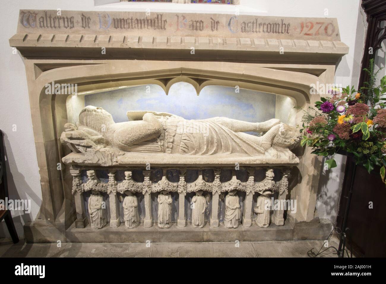 CASTLE COMBE WILTSHIRE ENGLAND ON OCTOBER 14, 2019: Its one of the UK´s ...