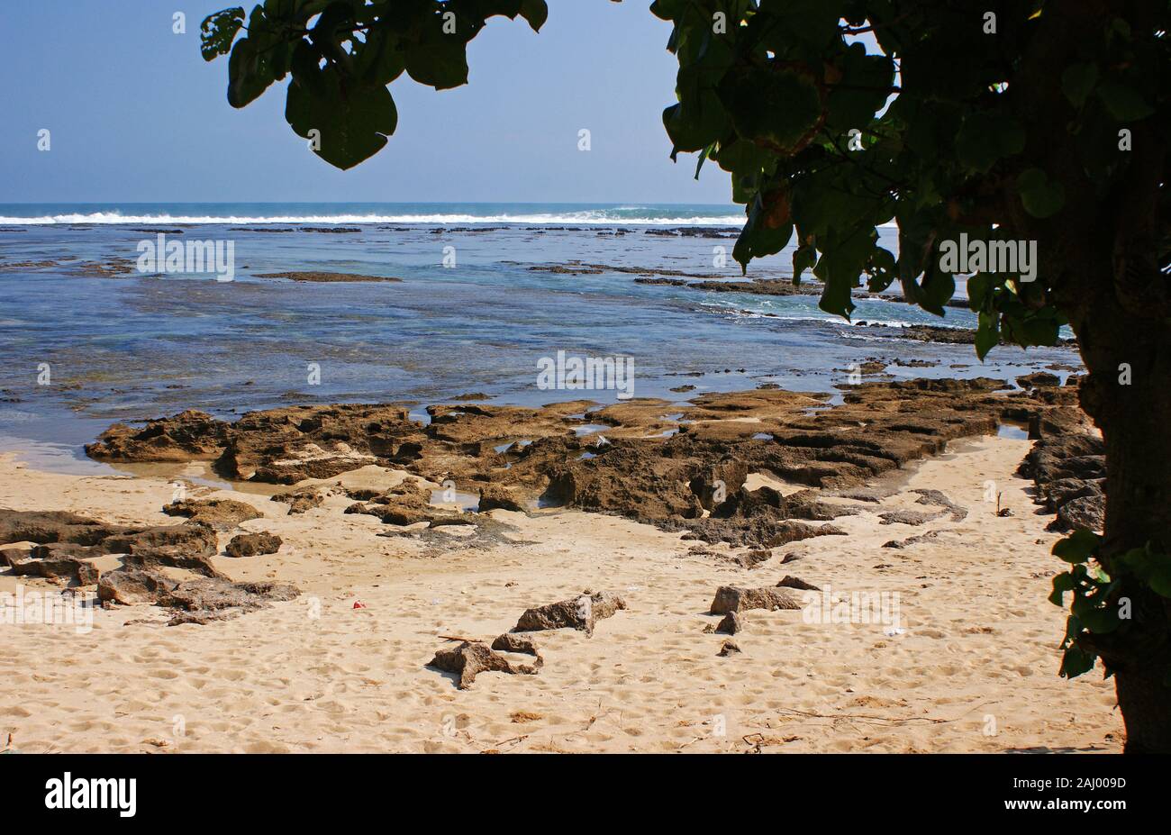 Pantai Santolo Beach, Pameungpeuk, Garut, West Java, Indonesia Stock ...