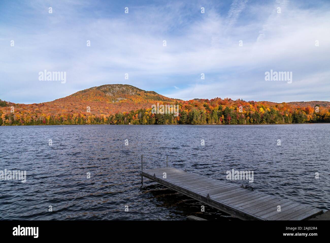 Autumn in Mont-Orford National Park, Eastern Townships, Quebec, Canada ...