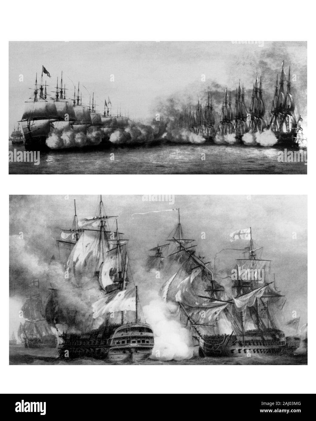 18th Century Ship Battle High Resolution Stock Photography and Images ...