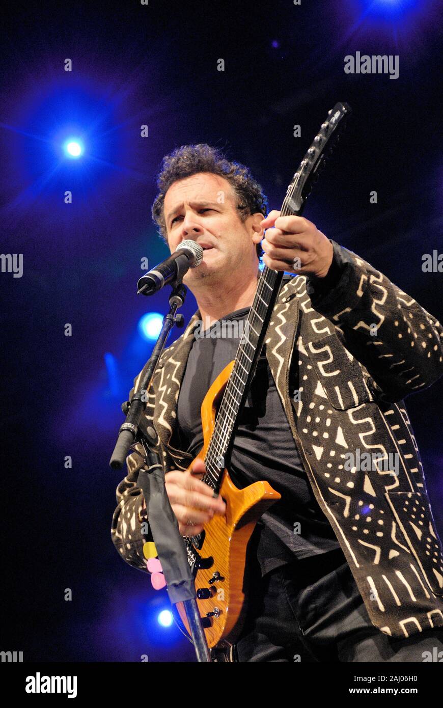South African musician and singer Johnny Clegg, icon of the anti ...
