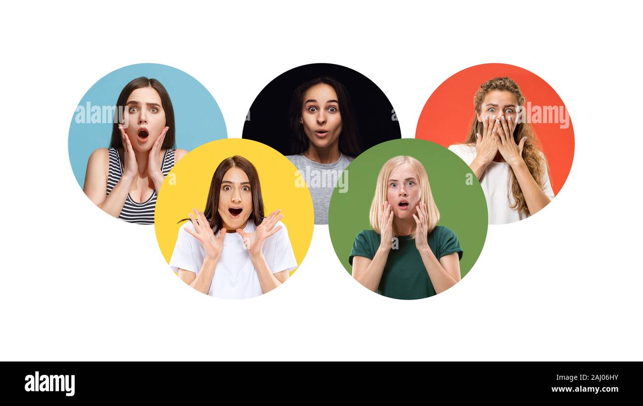 Group shocked people men Cut Out Stock Images & Pictures - Alamy